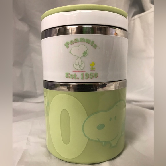 Other | Snoopy Insulated 2level Stainless Lunch Pot | Poshmark